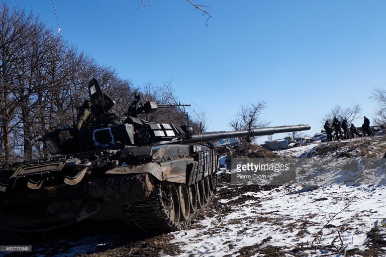 5th Tank Brigade of the Russian Army in the Battle for Debaltseve ...
